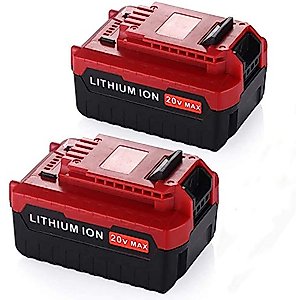 Powerextra 2 Pack 6.0Ah 20 MAX Lithium Replacement Battery for Porter Cable PCC685L PCC680L