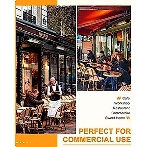 Star Patio Electric Patio Heater, Outdoor Wall Mounted Heater, Infrared Heater with Remote, Instant Heating1500W, IP55 Waterproof Outdoor Heaters, Without Bright Light, STP2580-RM-S