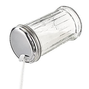 2 Pack Diner Retro Style Sugar Shakers Dispenser For Sugar / Cinnamon / Bee Pollen / Oregano and Other Spices