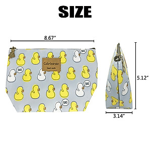 Hunger Yellow Duck Make-Up Cosmetic Bag Carry Case, 14 Patterns (P11417021)