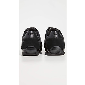 Hugo Boss BOSS Men's Saturn Sneakers, Black, 10 Medium US