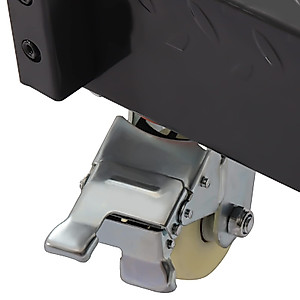 LyeXD 60.5*15.7*52.2in Platform Truck, U-Boat Platform Truck Dolly 2000lbs Capacity Heavy Duty Utility Push Carts Platform Hand Truck with Removable Handles, Flatbed Cart for Warehouses, Storage Rooms