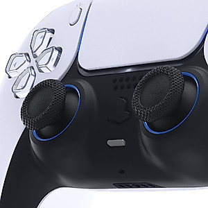eXtremeRate Blue Replacement Accessories Thumbstick Rings for PS5 Controller, Custom Accent Rings for PS5 Controller - Controller NOT Included
