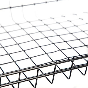 MATICO 2-in-1 Metal Garment Rack with Clothes Hanger, 2 Tier Wire Coat Storage Organizers Laundry Holders with 1 Metal Shelf and 1 Basket for Home and Dormitory, Black