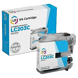 LD Compatible Ink Cartridge Replacement for Brother LC203 High Yield (3 Black, 2 Cyan, 2 Magenta, 2 Yellow, 9-Pack)