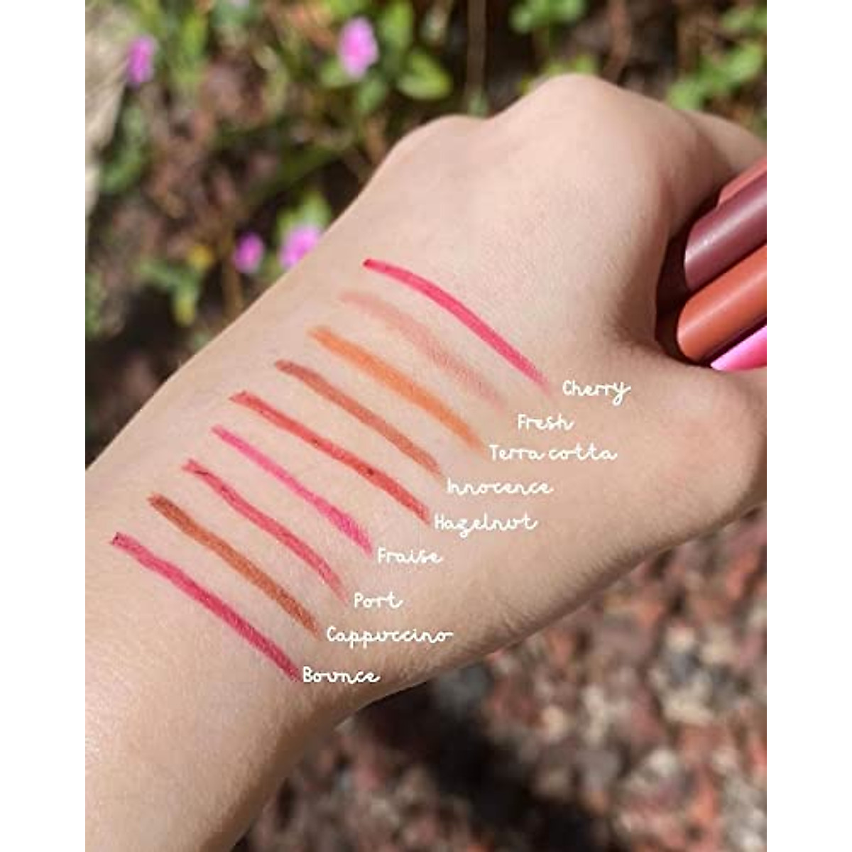 Zuzu Luxe Lip Pencil (Innocence- Nude Pink/Neutral), Lipliner Infused with Jojoba Seed Oil,Aloe for ultra hydrated lips. Natural, Paraben Free, Vegan, Gluten-free,Cruelty-free, Non GMO,0.04 oz.
