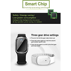 Mosquito Repellent Bracelet Outdoor, Ultrasonic Insect Wristband Watch USB Charging Portable Repeller Electronic Bracelet Highly Effective Anti Mosquito Baby Kids Adults