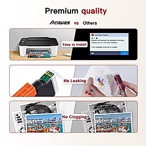 280XXL 281XXL Ink Replacement for Canon 280 281 Ink Cartridges Work for TR8520 Ink Cartridges TR8620 TR8620A TR7520 TS8220 TS6120 Printer, 5 Pack