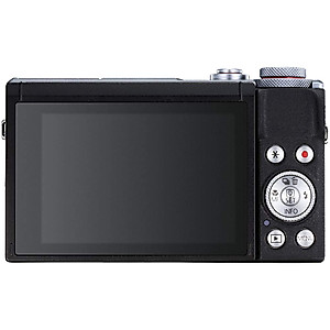 Canon PowerShot G7 X Mark III Digital Camera (Silver) (3638C001) + 64GB Memory Card + NB13L Battery + Charger + Card Reader + Corel Photo Software + HDMI Cable + Case + Flex Tripod + More (Renewed)