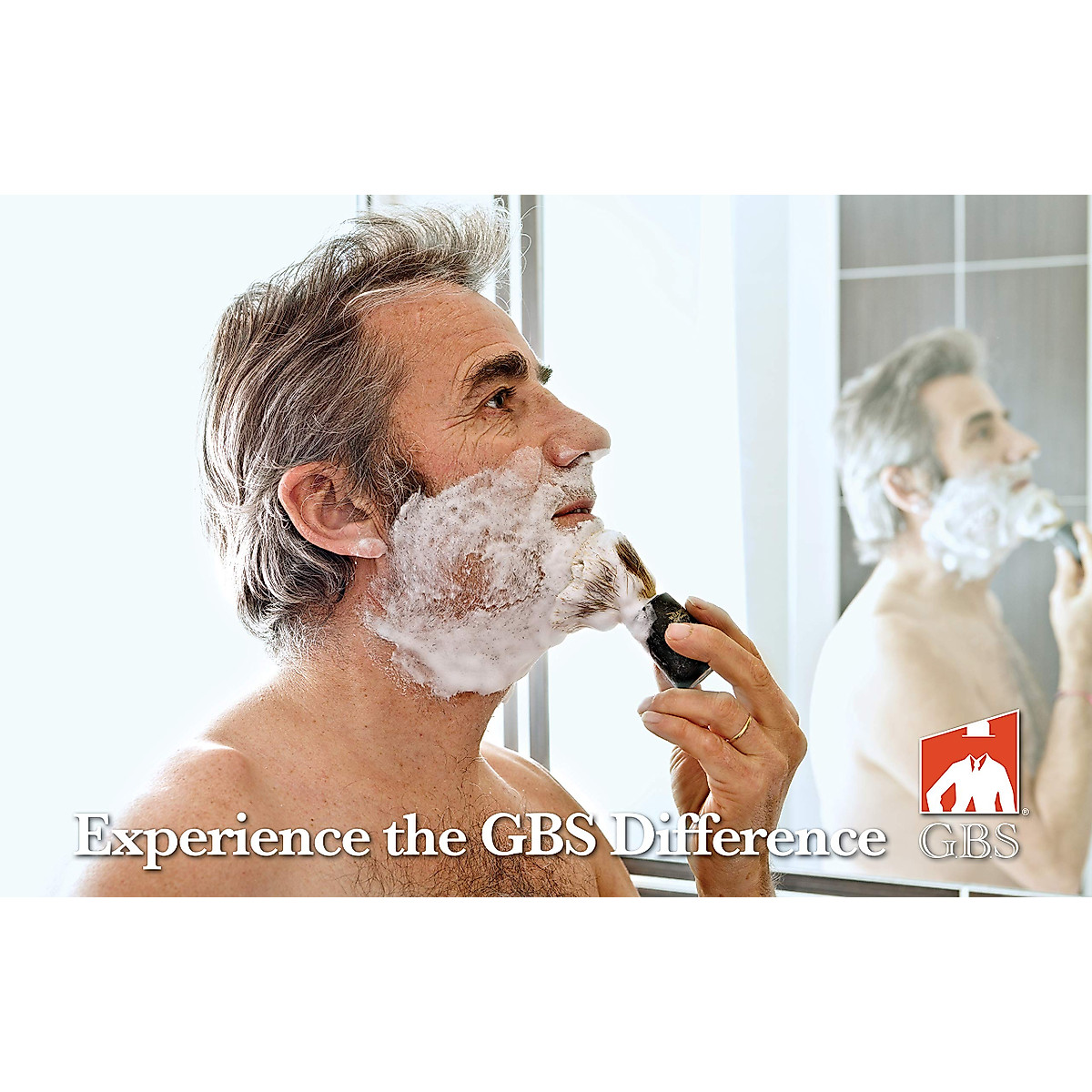 G.B.S Wood Shaving Mug/Bowl with Lid 3.5in Diameter