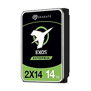 Seagate Exos 2X14 Dual-Actuator 14TB 12Gb/s SAS 512e/4Kn 3.5" Hard Drive