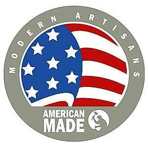 Wall-Mounted Wrought Iron Mug Rack, 24" with 6 Cup Hooks, Made in USA