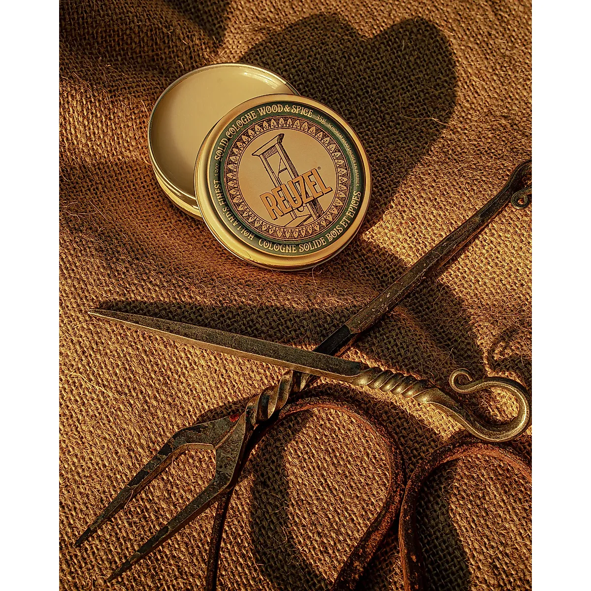 Reuzel Wood and Spice Solid Cologne Balm, Solid Cologne, 1.3 oz