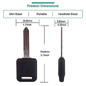 SELEAD Car Key Fob Keyless Entry Remote fit for 2001-2006 for Nissan Altima Armada 350Z Antitheft Keyless Entry Systems 7003526 2pcs