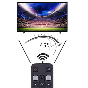 New Replacement TCL Remote Control (RC802V FNR1) for All TCL Android 4K UHD Smart TV Without Voice Function