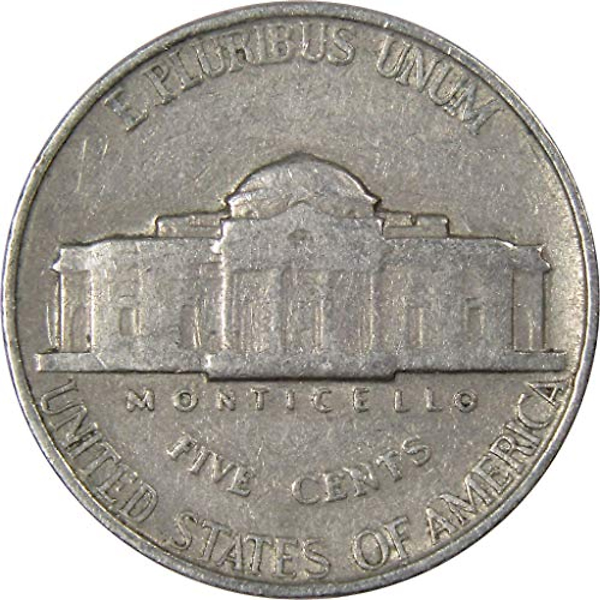 1939 Jefferson Nickel 5 Cent Piece AG About Good 5c US Coin Collectible