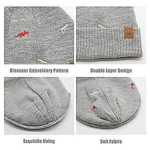 Duoyeree Baby Beanies Toddler Winter Hats Comfortable and Nice Knitted Hats for Boys Girls