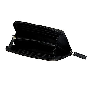 Myra Bag Bellezza Leather Wallet,Lightweight,Spacious, Upcycled S-3164