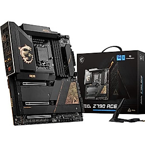 MSI MEG Z790 ACE Gaming Motherboard (Supports 12th/13th Gen Intel Processors, LGA 1700, DDR5, PCIe 5.0, M.2, 2.5Gbps LAN, USB 3.2 Gen2, Wi-Fi 6E, Thunderbolt, E-ATX)