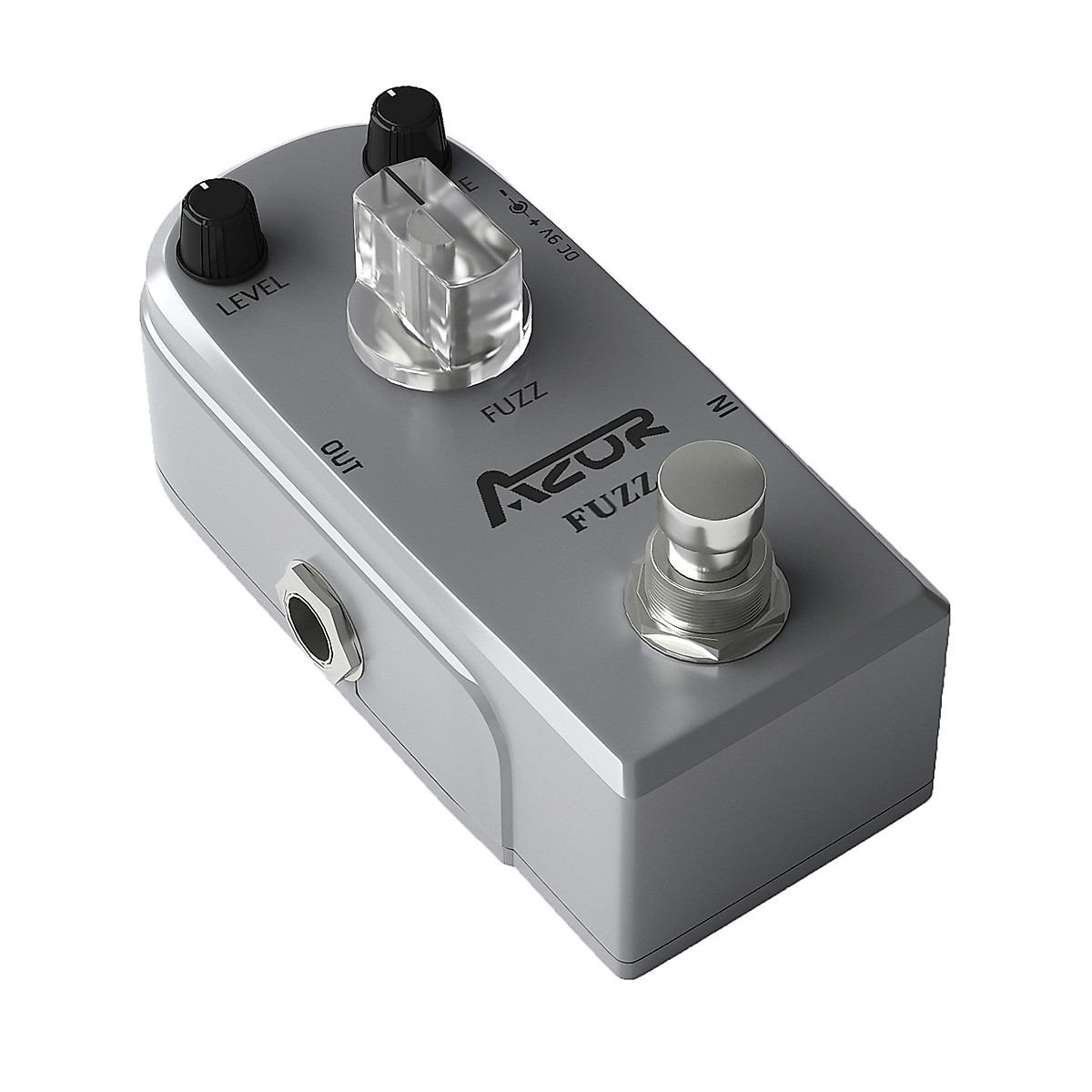 AZOR Fuzz Guitar Effect Pedal with AP311 Spring Reverb Guitar Effect Pedal with True Bypass Aluminium alloy case