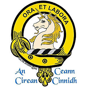 Ramsay Clan Stainless Steel 8oz Flask