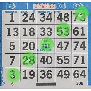 3oz Super Bright Green Bingo Dauber