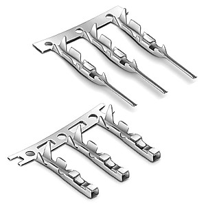 JIECHUN 40 Sets Servo Plug Male Female Connector Crimp Pin Cable Kit Compatible JST SYP Futaba for Hitec Spektrum RC