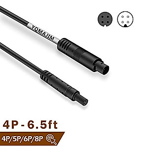 4 Pin 6.5 Ft Dash Cam Rear View Backup Camera Reverse Car Recorder Cable Extension Cord (4 pin 6.5ft)
