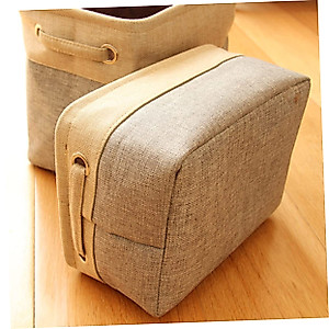 Cabilock 2pcs storage containers storage crate storage bins for clothes containers for clothes stitching