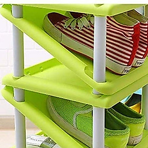 DINGZZ Storage Shoes, Multi-Layer Shoe Rack Household Economical Simple Shoe Cabinet Plastic Shoes