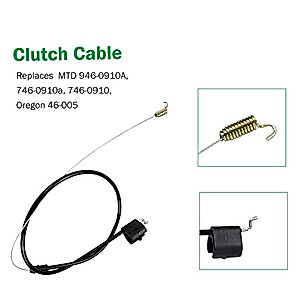 POSFLAG 753-0613 Snowblower Auger Kit with 731-1033 Sheave Plate 954-0101A Drive Belt 954-04032B Drive Belt 946-0910A Clutch Cable Replaces 721-0287, 731-0780, 931-0782A for MTD Snowblower Parts