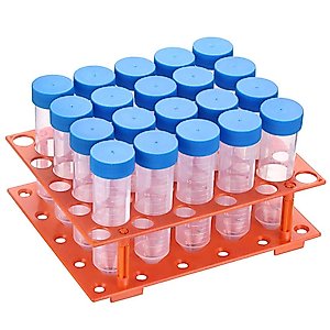 BKMAMLAB Centrifuge Tube 50ml,Conical,PP Material,2 Racks&40 Centrifuge Tubes…