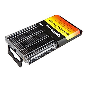 Forney 60239 Mini Drill Bit Set, 20-Piece