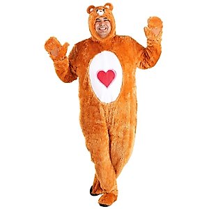 Adult Plus Size Classic Tenderheart Care Bears Costume 7X
