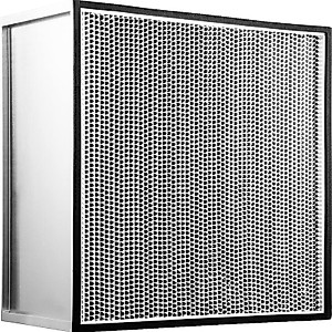 VEVOR HEPA Replacement Filter, 24''x24''x11.5'' AC Filter, True HEPA Pleated Air Filter, Air Filter Replacement with Galvanized Frame, 99.97% Standard Filter Compatible for HEPA Filter Novair 2000