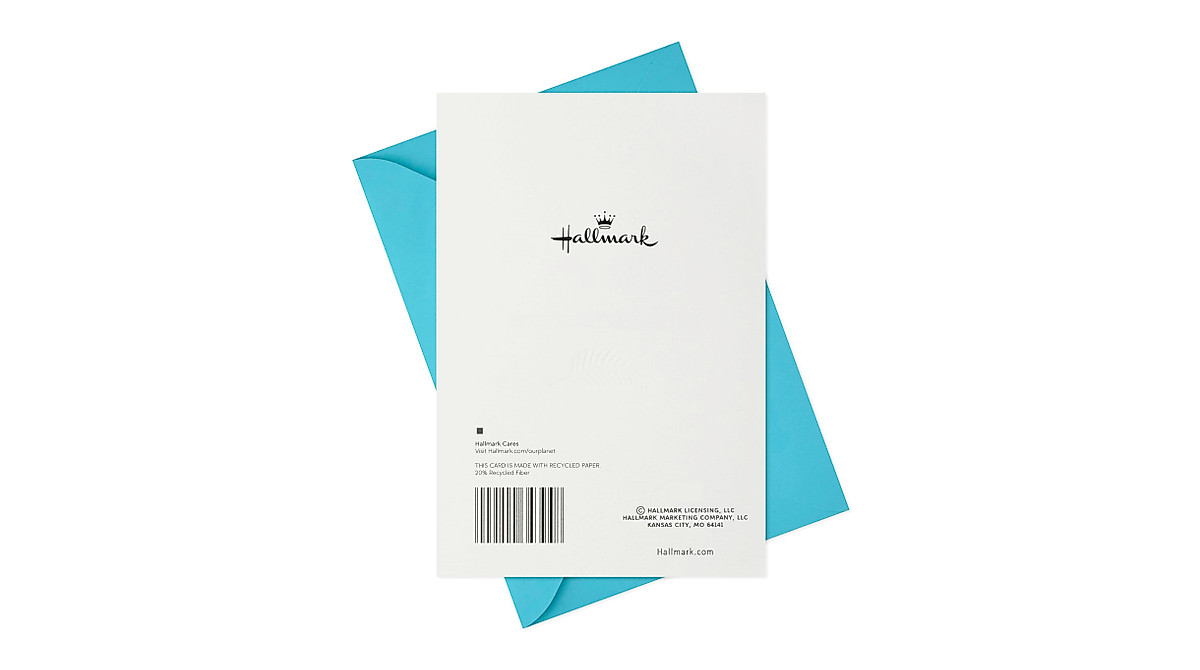 Hallmark Fern Pattern Graduation & Congratulations Card