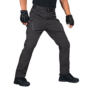 MAGCOMSEN Waterproof Pants Mens Fleece Lined Pants Winter Pants Men Hiking Pants Tactical Pants Snow Pants Snowboarding Pants Army Pants