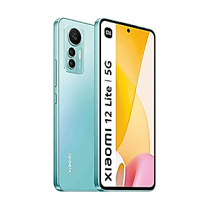 Xiaomi 12 Lite 5G + 4G LTE (128GB + 6GB) Global Version Unlocked 6.55" 108MP Triple Camera (Not for Verizon Boost At&T Cricket Straight) + (w/Fast Car Charger Bundle) (Lite Green)