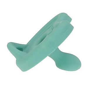 Nuby 100% Silicone Orthodontic Pacifiers 2pk, 0-6 Months