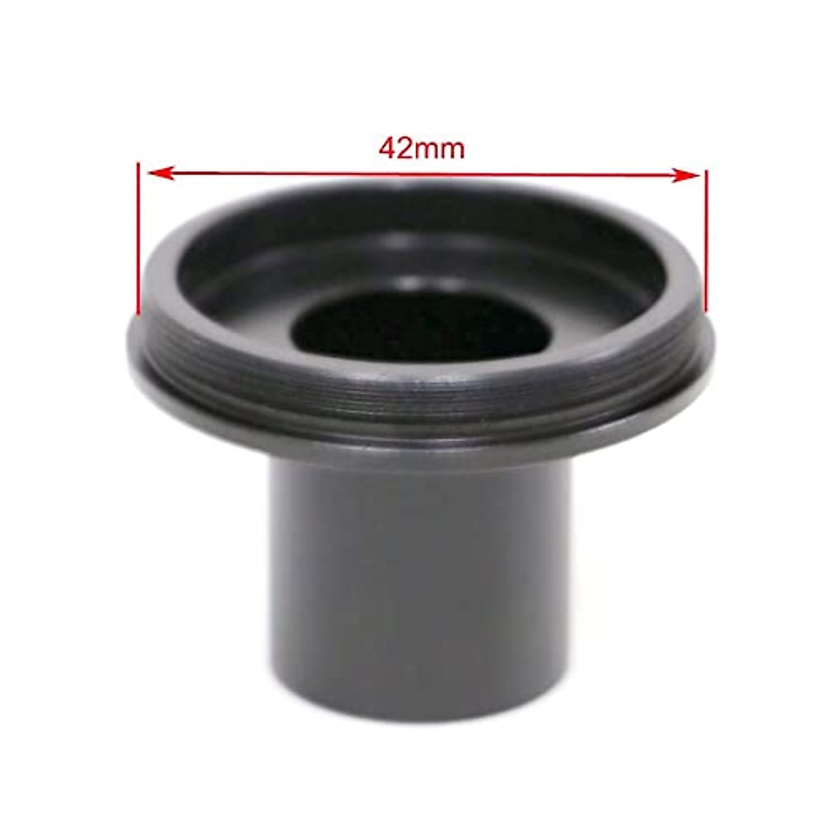 VAKUUM Lab Microscope Slides Microscope Camera Adapters M42 to 23.2mm 30mm Thread Adapter Microscope Eyepiece SLR Camera Transfer Extension Tube Microscope Parts (Size : 1PC M42 to 23.2mm)