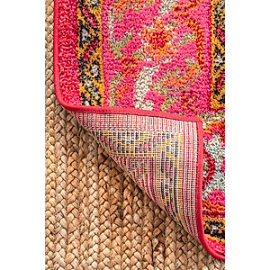nuLOOM Vintage Mackenzie Accent Rug, 3x5, Violet Pink