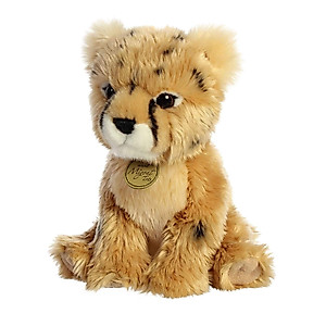 Aurora® Adorable Miyoni® Tots Cheetah Cub Stuffed Animal - Lifelike Detail - Cherished Companionship - Gold 9 Inches