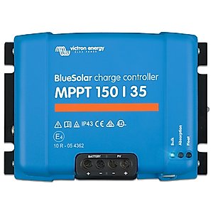 Victron Energy BlueSolar MPPT 150V 35 amp 12/24/36/48-Volt Solar Charge Controller