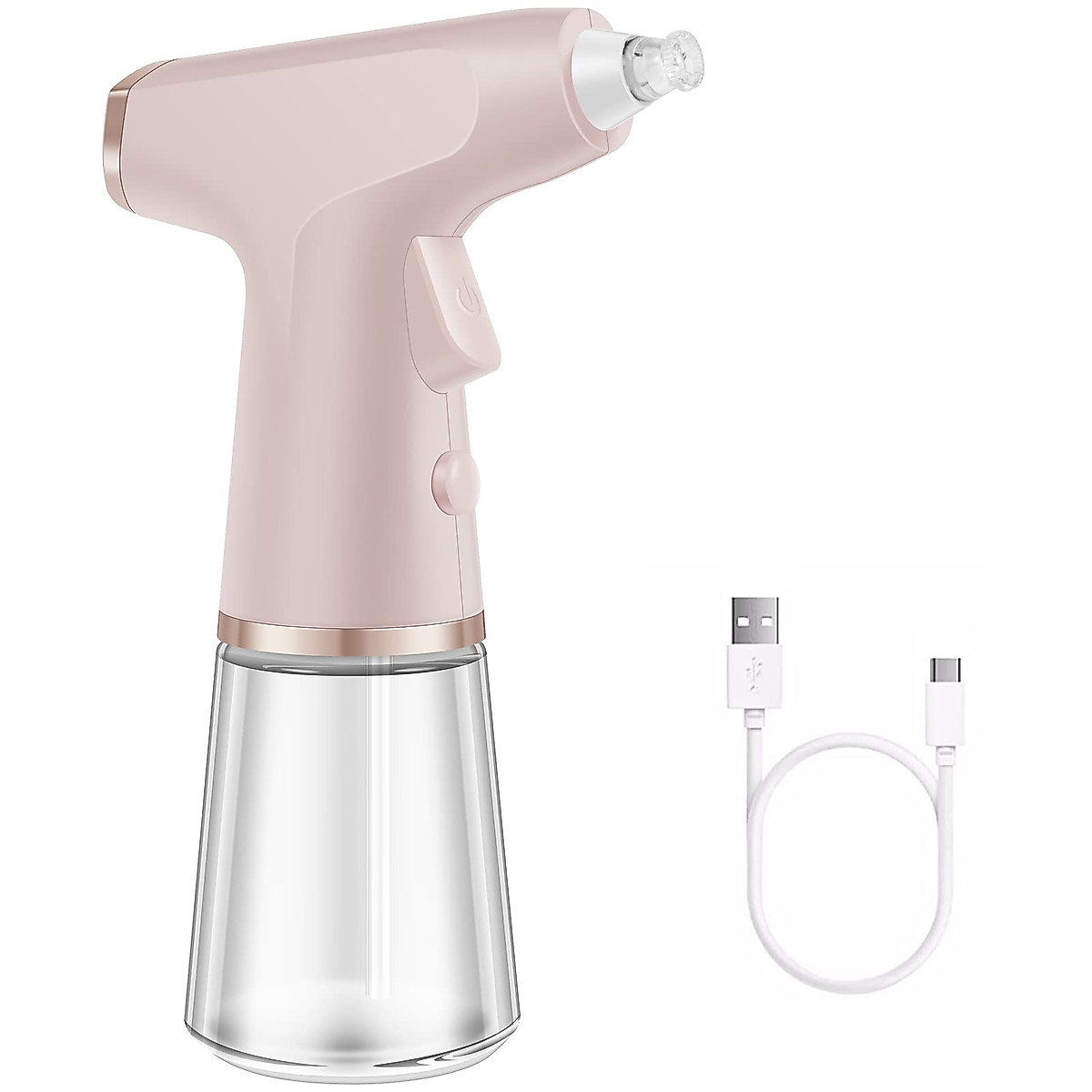 Electric Oil Sprayer Bottle 800mAh Rechargeable Oil Spritzer Dispenser 240ml/9.85oz Oil Sprayer 2 Modes Automatic Oil Sprayer Detachable Oil Vinegar Sprayer Bottles for Kitchen Cooking BBQ