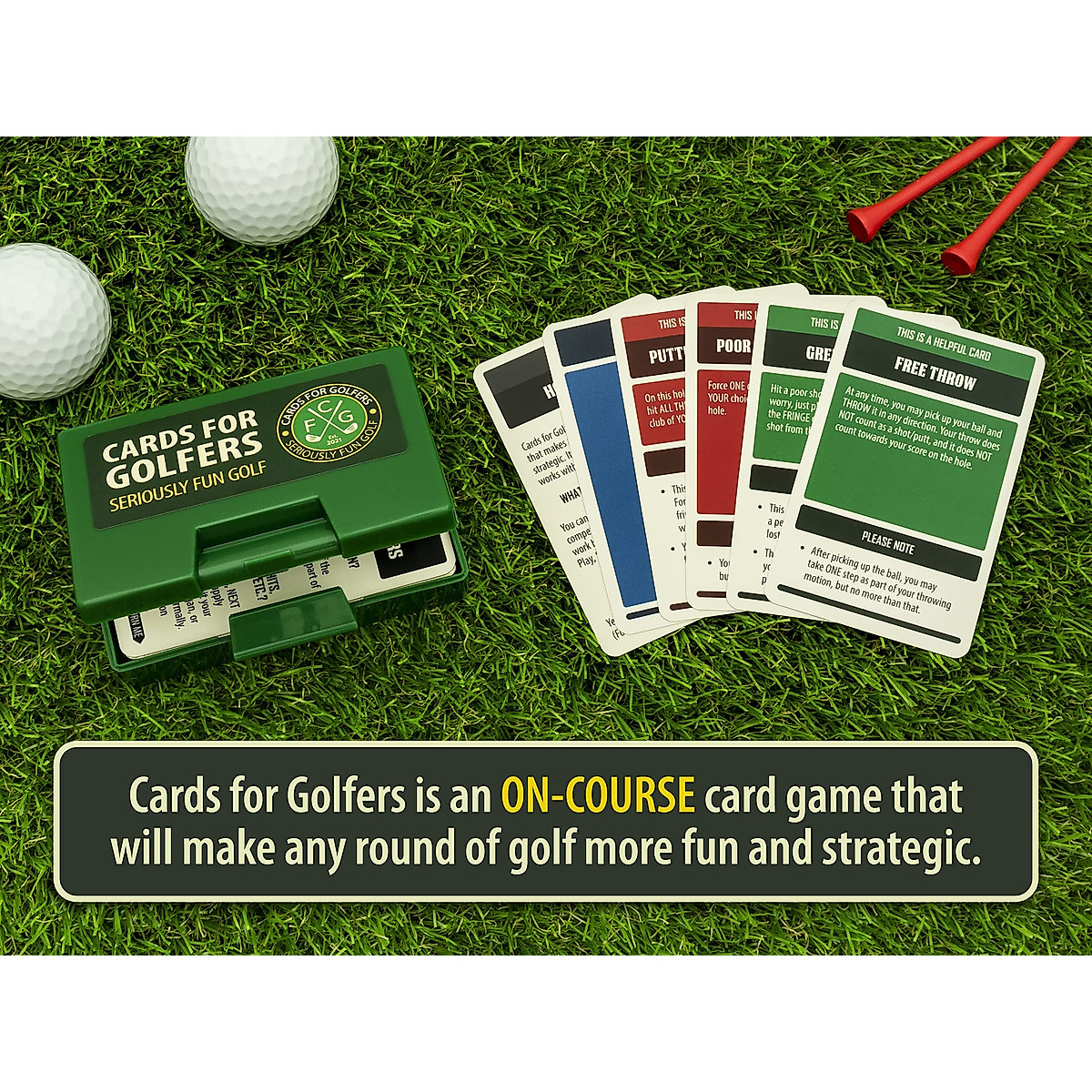 Mindmade Cards for Golfers - Make Golf Even More Fun with This On-Course Card Game