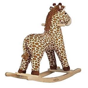 Rockin' Rider Gerry The Rocking Giraffe,Tan