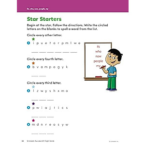 Scholastic Success with Sight Words Workbook