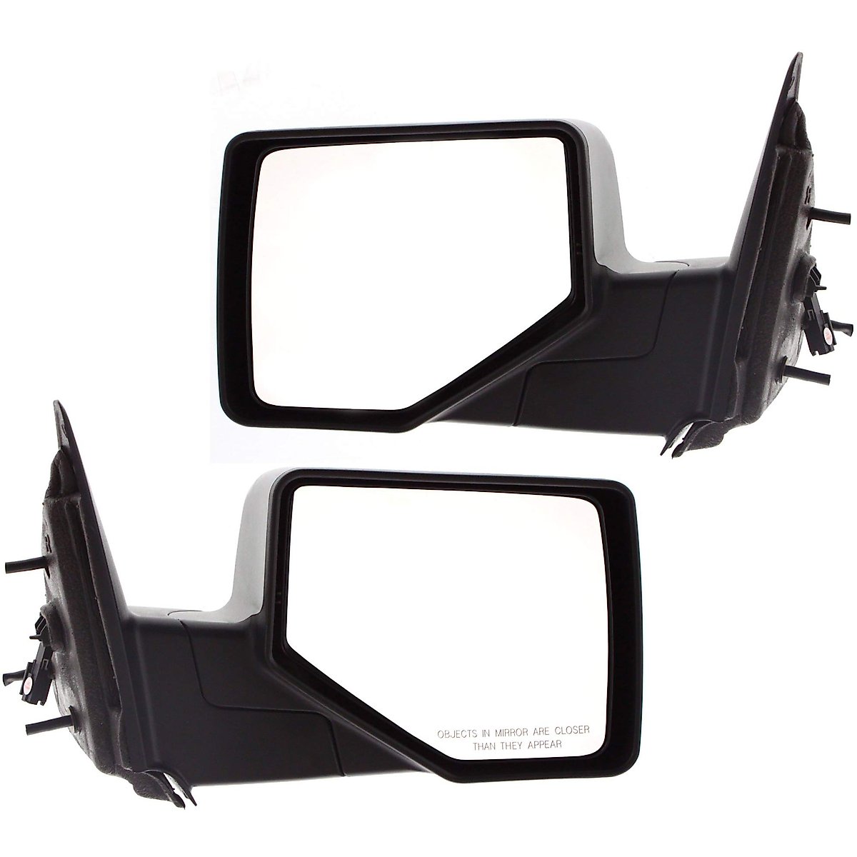 Kool Vue Left & Right Power Door Mirrors Compatible With Ford Ranger 2006-2011 Textured Pair Extended Cab Pickup