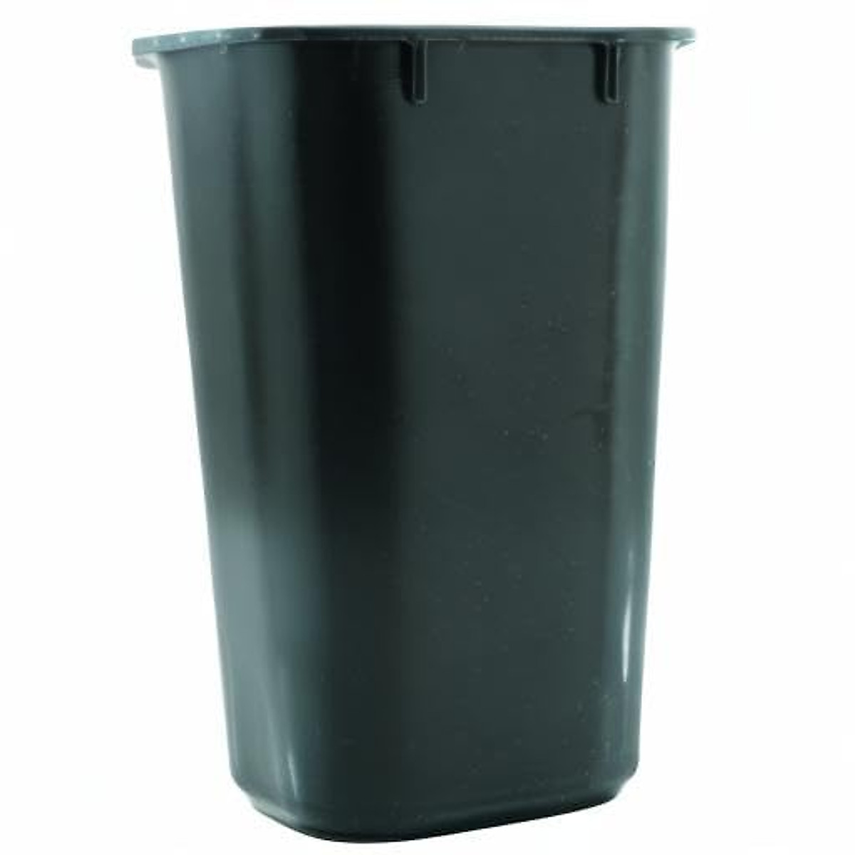 Rubbermaid Commercial Products Fg295500Bla Plastic Resin Deskside Wastebasket, 3.5 Gallon/13 Quart, Black