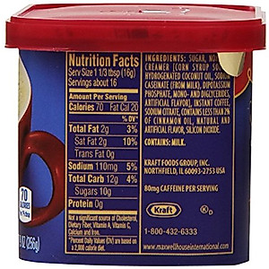 Maxwell House International Cafe 4-Can Variety Bundle includes 1-Can Cafe Francais, 7.6 oz + 1-Can French Vanilla, 4 oz + 1-Can Vanilla Caramel, 8.7 oz + 1-Can Cafe Vienna, 9 oz